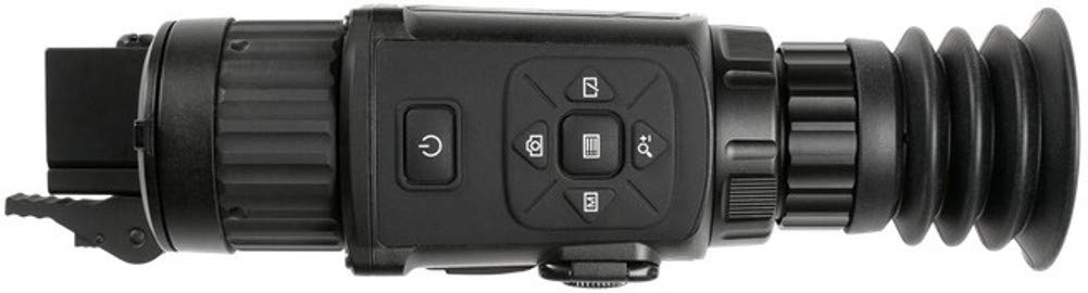 AGM Global Vision Rattler TS35-384 Thermal Imaging Riflescope for Hunting - Waterproof, Shockproof, and Customizable Thermal Scope with Adjustable Color Palettes, 8X Digital Zoom, 35mm Lens.
