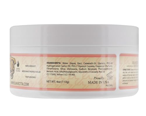 Suavecita Pomade for Women. Original Hold Hair Styling Pomade (4 oz)