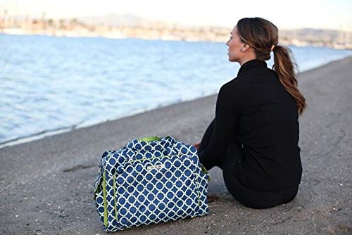 JuJuBe Be Prepared Travel Carry-on/Diaper Bag, Classic Collection - Royal Envy