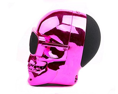 Skull Head Shape Portable Wireless Bluetooth Speaker for Desktop PC/Laptop Notebook/Mobile Phone/MP3/MP4 Player