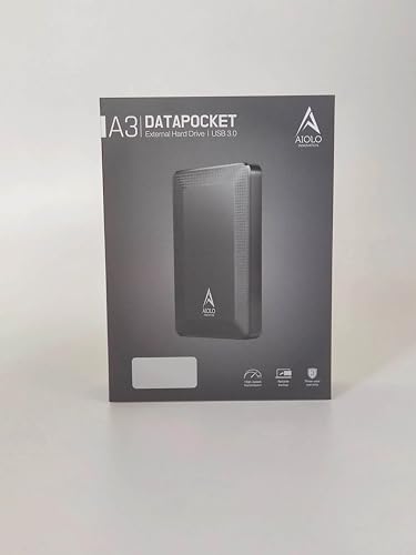 Aiolo Innovation 2T Ultra Slim Portable External Hard Drive HDD-USB 3.0 for PC, Mac, Laptop, PS4, Xbox one,Xbox 360-Super Fast Transmission