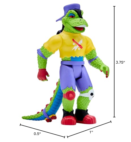 Super7 Teenage Mutant Ninja Turtles Mondo Gecko 3.75 in Reaction Figure