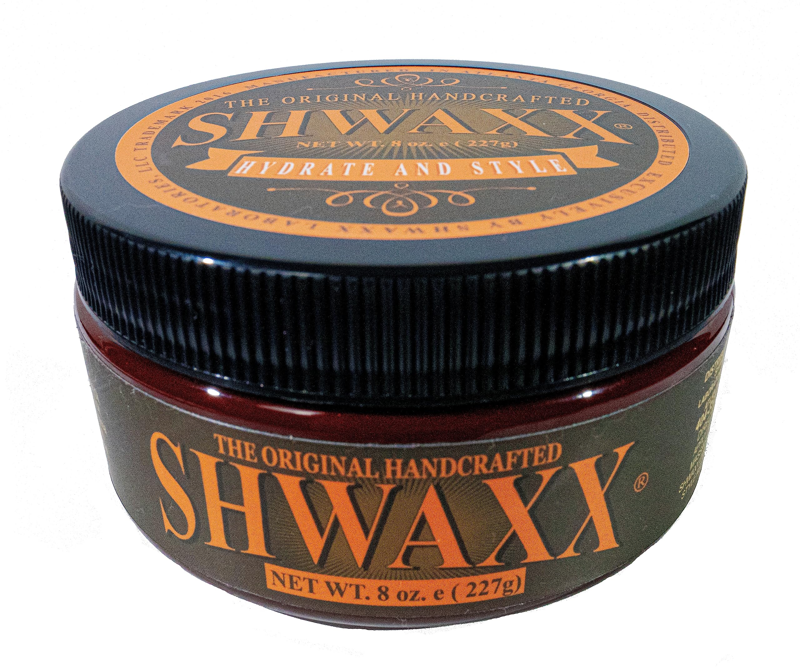 SHWAXX HYDRATE AND STYLE - Creamy Shea-Jojoba Blend - Daily Moisturizer Stying-Aid for Hair and Beard - 8oz