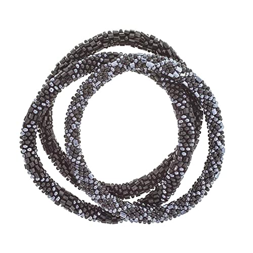 Aid Through Trade The Original Roll-on Bracelet Set of 3 (Date Night)