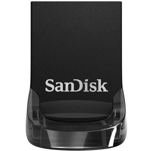 SanDisk 16GB Ultra Fit USB 3.1 Low-Profile Flash Drive (10 Pack Bundle) SDCZ430-016G-G46 Pen Drive with (5) Everything But Stromboli (TM) Lanyard