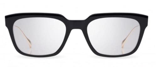 Dita ARGAND DTX123-51-04 Eyeglass Frame ARGAND // Black - White Gold w/ Clear