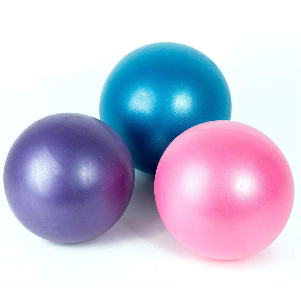 AINAAN Premium Extra Thick Yoga Ball, Anti-Burst - Slip Resistant!-Pink