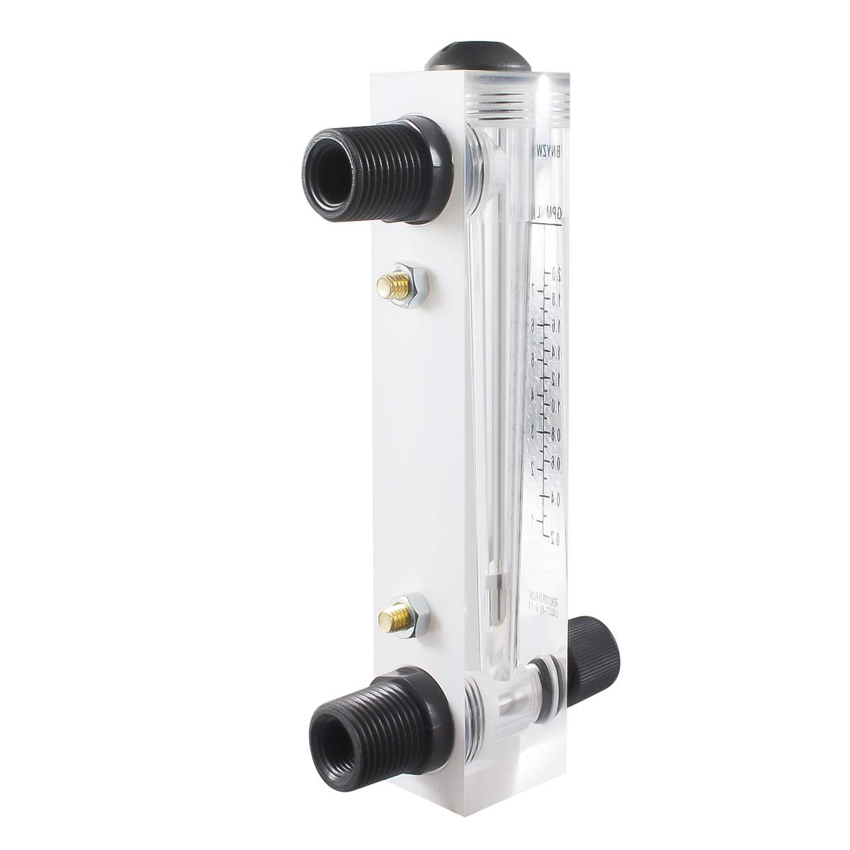 BNYZWOT Tubig Liquid Daloy ng Metro Flowmeter 1/2 PT Thread M-15 0.2-2GPM 1-7LPM