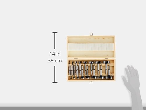 Steelex D1030 16 Piece Forstner Bit Set