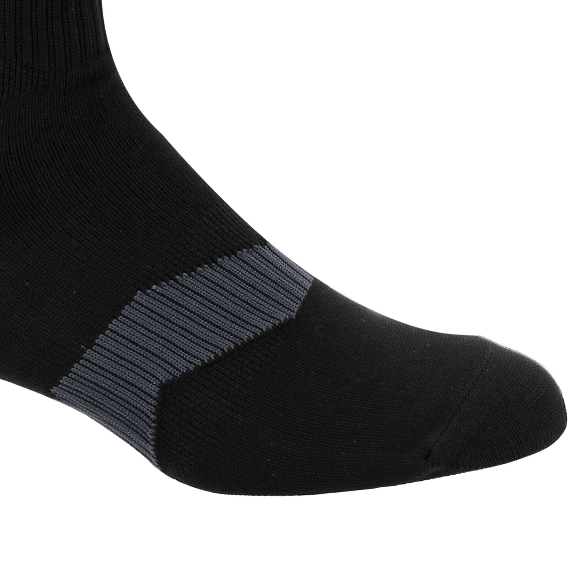 adidas Metro 4 Soccer Socks for Boys, Girls, Men and Women (1-Pair), Black/Night Grey/White, Medium