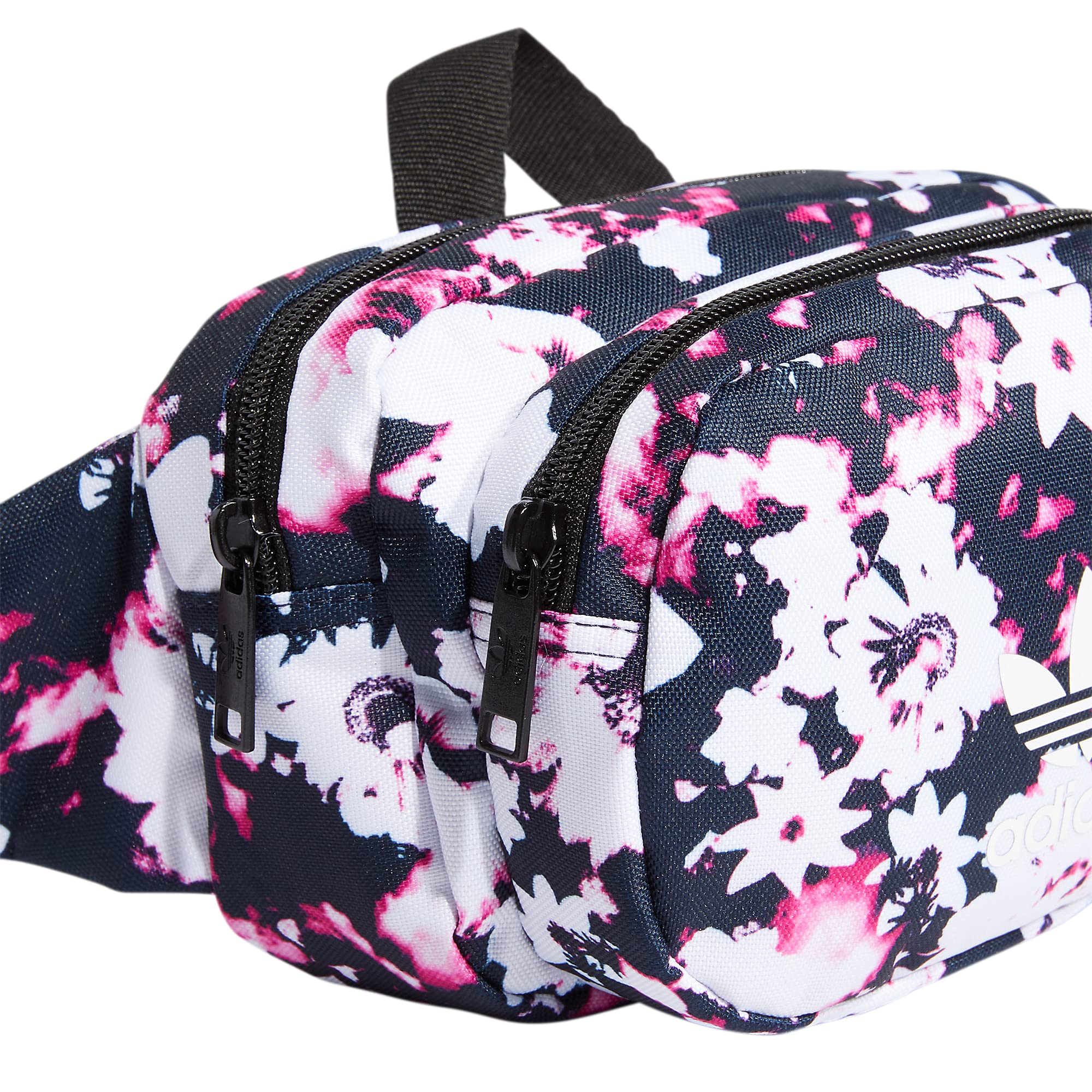 adidas Originals Originals Sport Waist Pack, Floral Legend Ink Blue/White, One Size