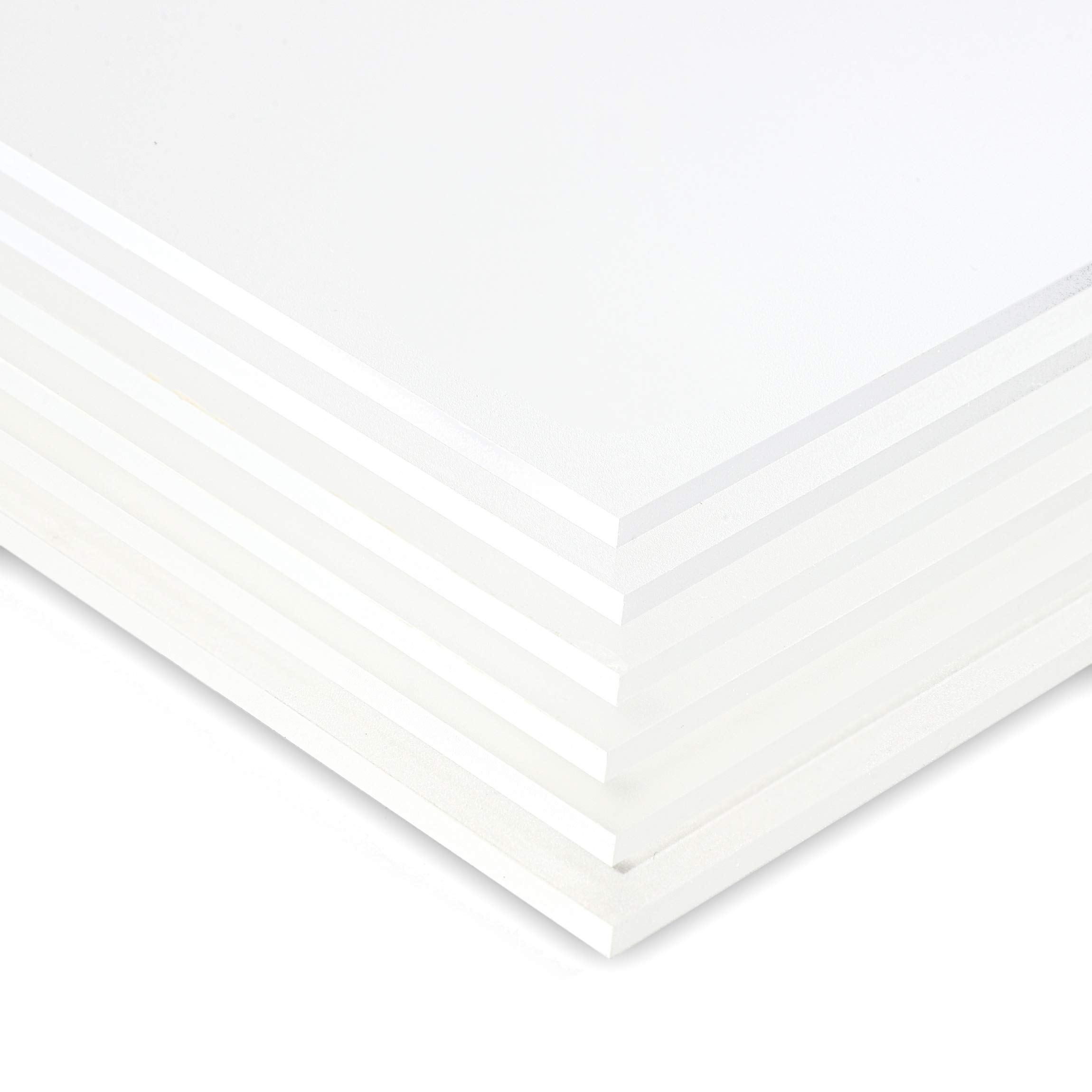 Bright Creations Clear Acrylic Place Cards for Weddings, Table Seating (5x7 In, 20 Pack)