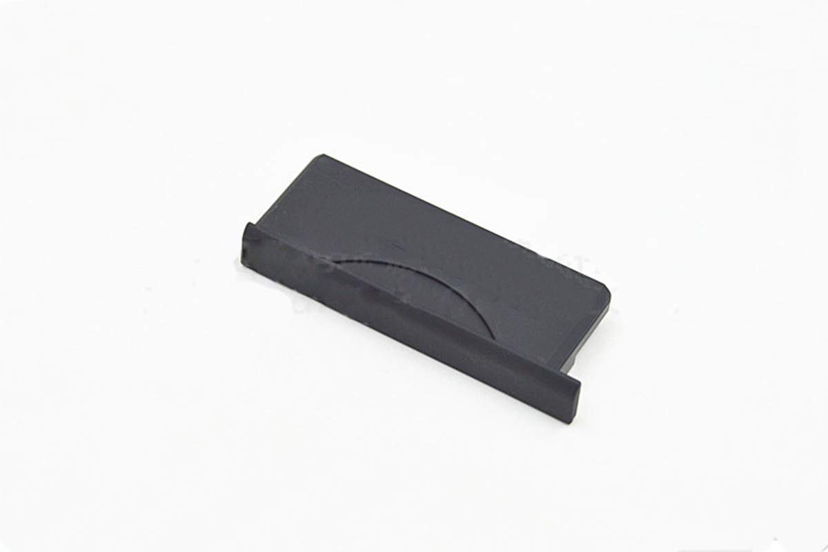 Dust Proof Cover Card Slot Cover Cap Dust Plug Case for NDSL NDS Lite (Black-1)