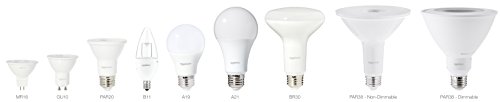 Amazon Basics 100 Watt Equivalent, Daylight, Non-Dimmable, 15,000 Hour Lifetime, A21 LED Light Bulb , 16-Pack