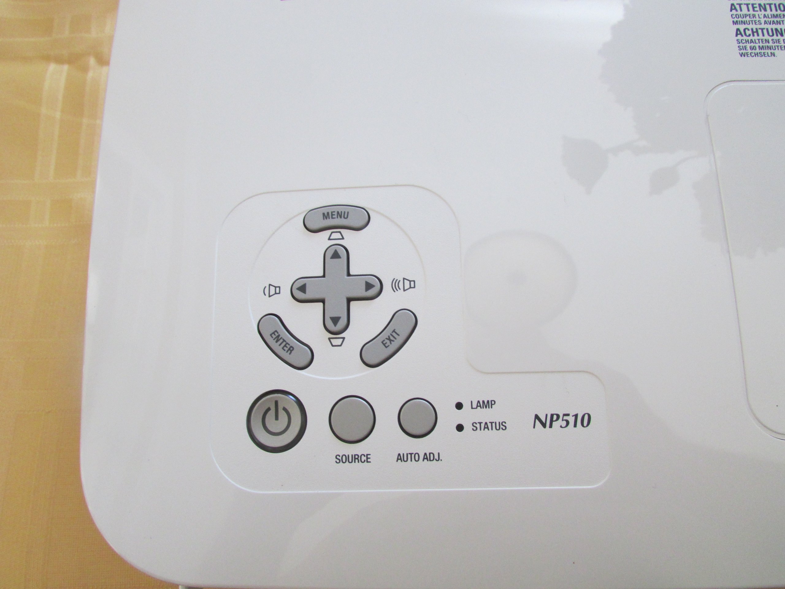 NEC NP510 3000 Lumens XGA LCD Projector