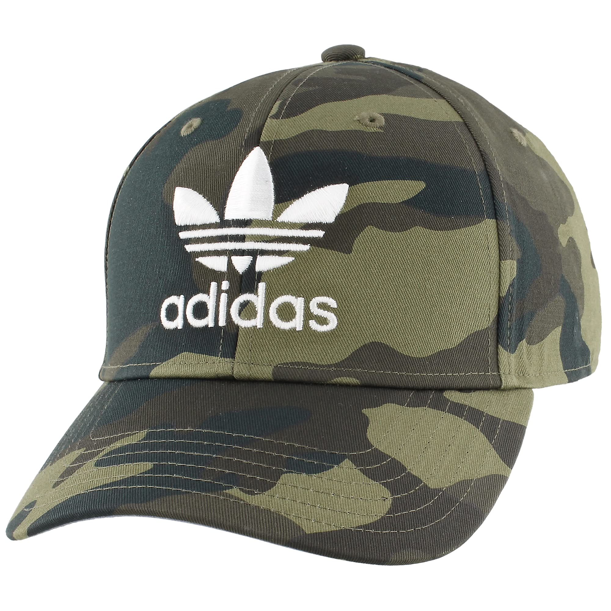 adidas Originals Men's Originals Icon Precurve Snapback, Trace Khaki/Black, One Size