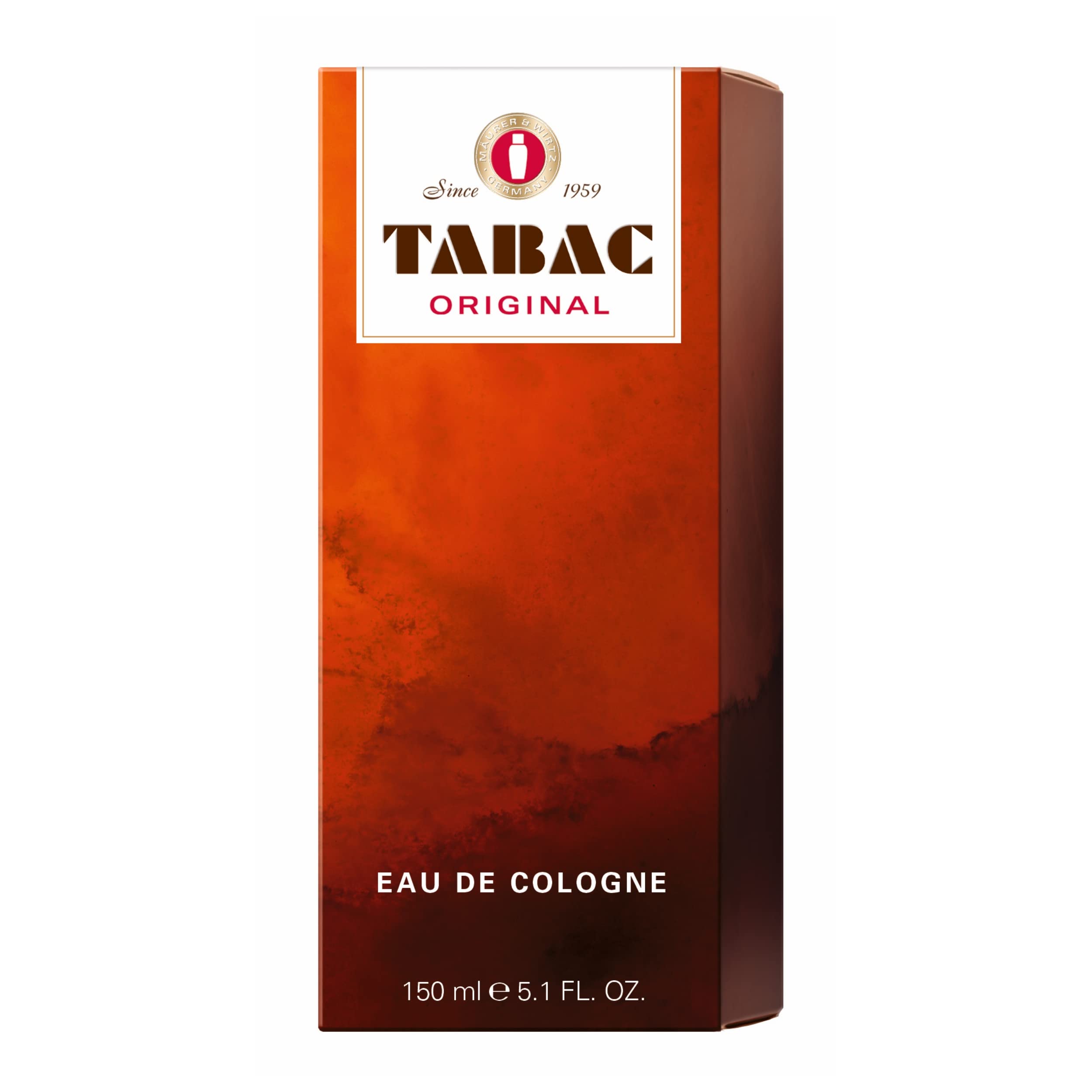 Maurer & Wirtz Maurer and Wirtz Tabac Original Eau de Cologne Splash for Men, 5.1 Ounce