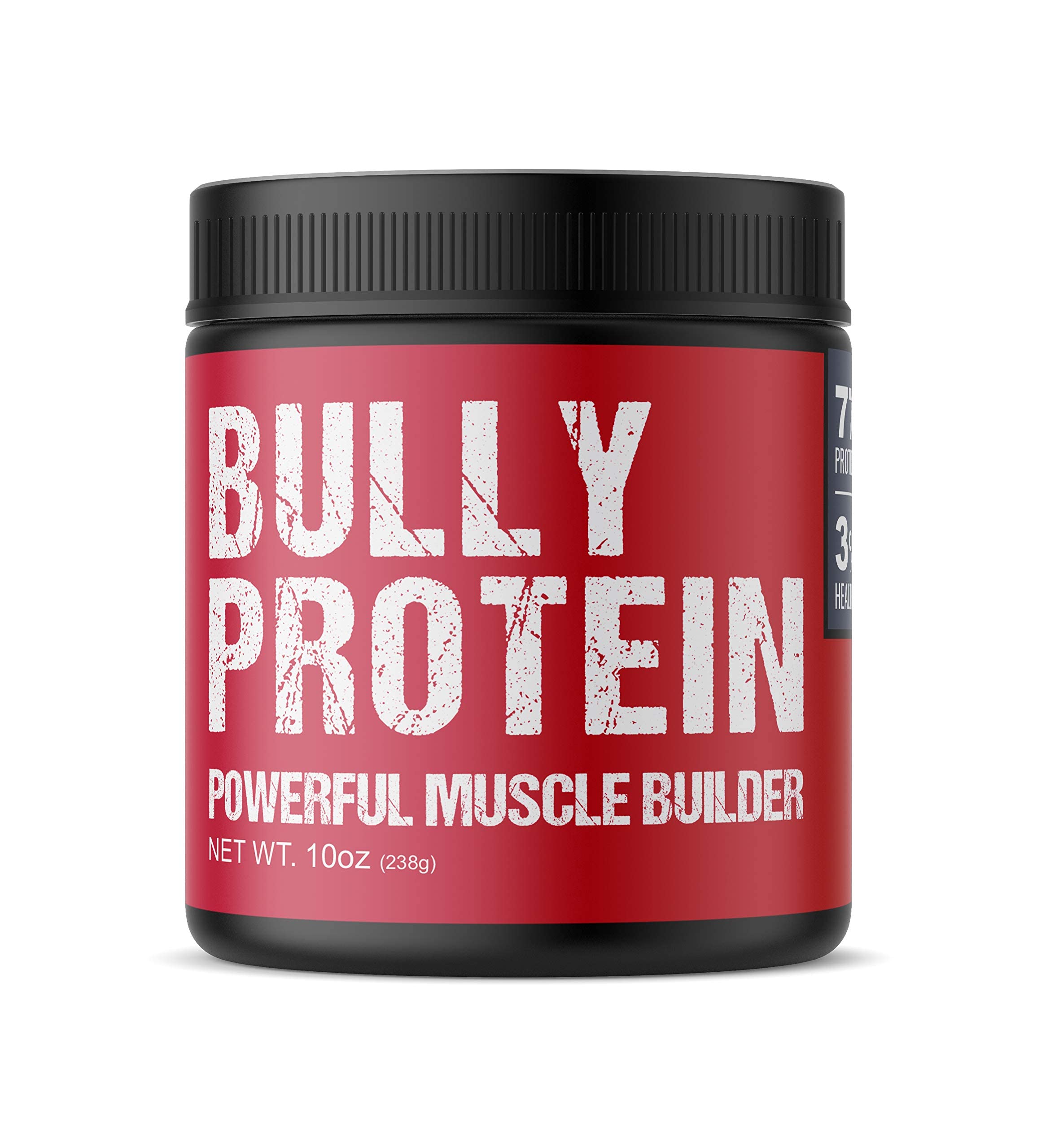 Bulk EM' UP! Real Meat Bully Protein Muscle Bulker | 283mg Pure Protein Powder for Bullys and Dogs | Daily Protein for Your Pitbull, Fast Gains. 30 Day Supply (60 Servings) Bully/Dog Protein