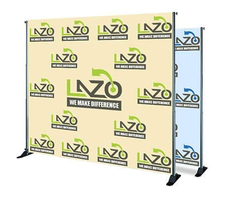 Custom Step and Repeat Banner (Free Design by Bannerbuzz) (8 X 10)
