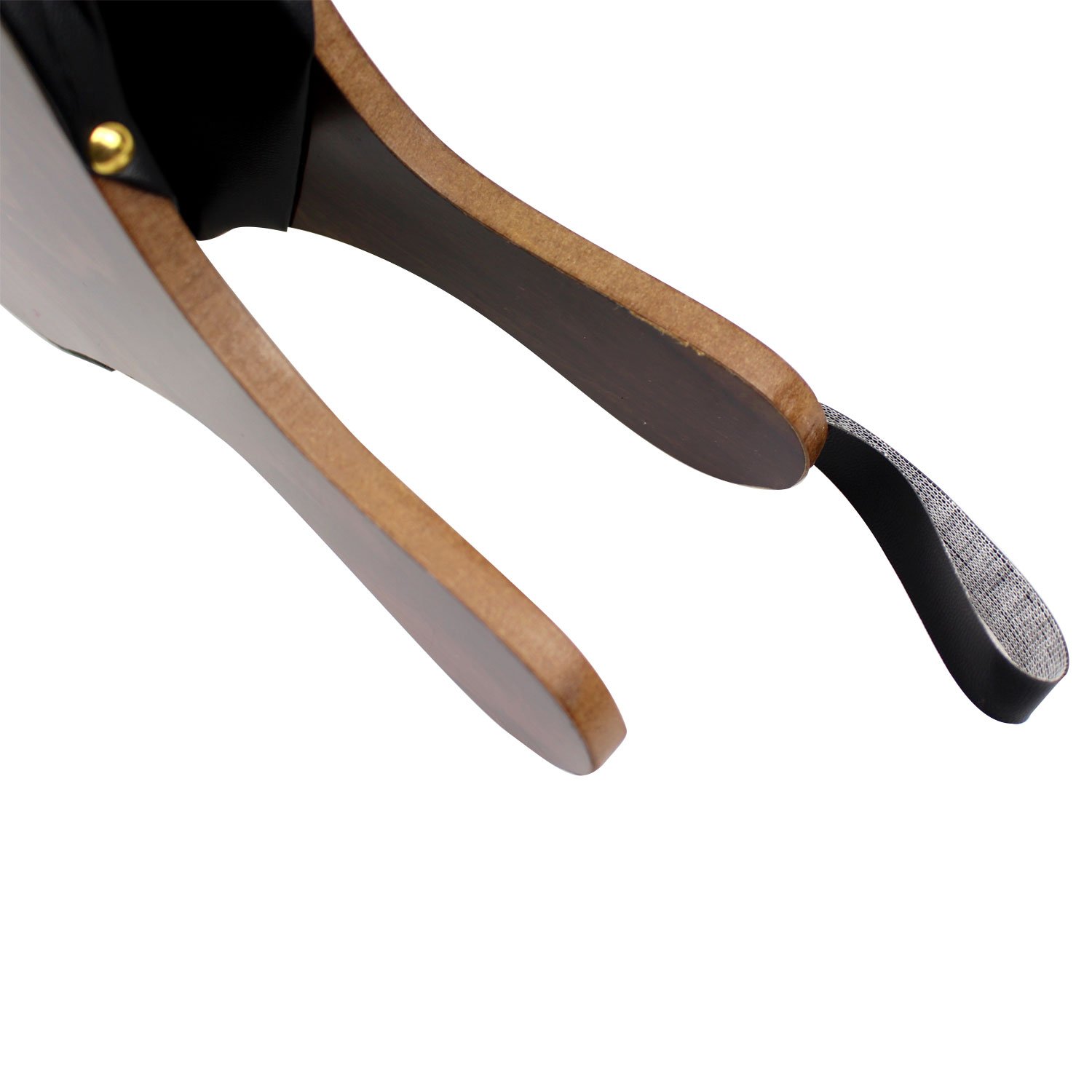DYWISHKEY Bellows, Fireplace Bellows 15 Inch x 6.5 Inch, Air Bellow Fireplace Blower Leather Bellows Fire Bellows for Fireplaces, BBQ and Camping, Bellow with Hanging Leather Strap