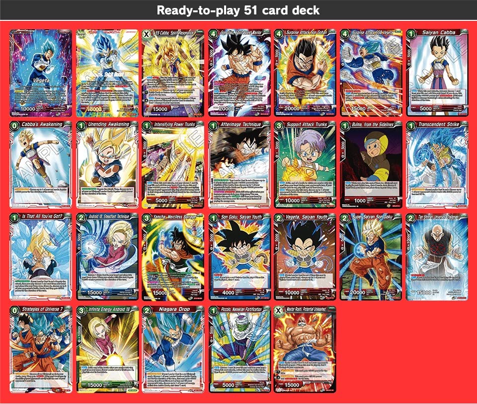 Dragonball Super Card Game - Starter Deck: Pride of The Saiyans