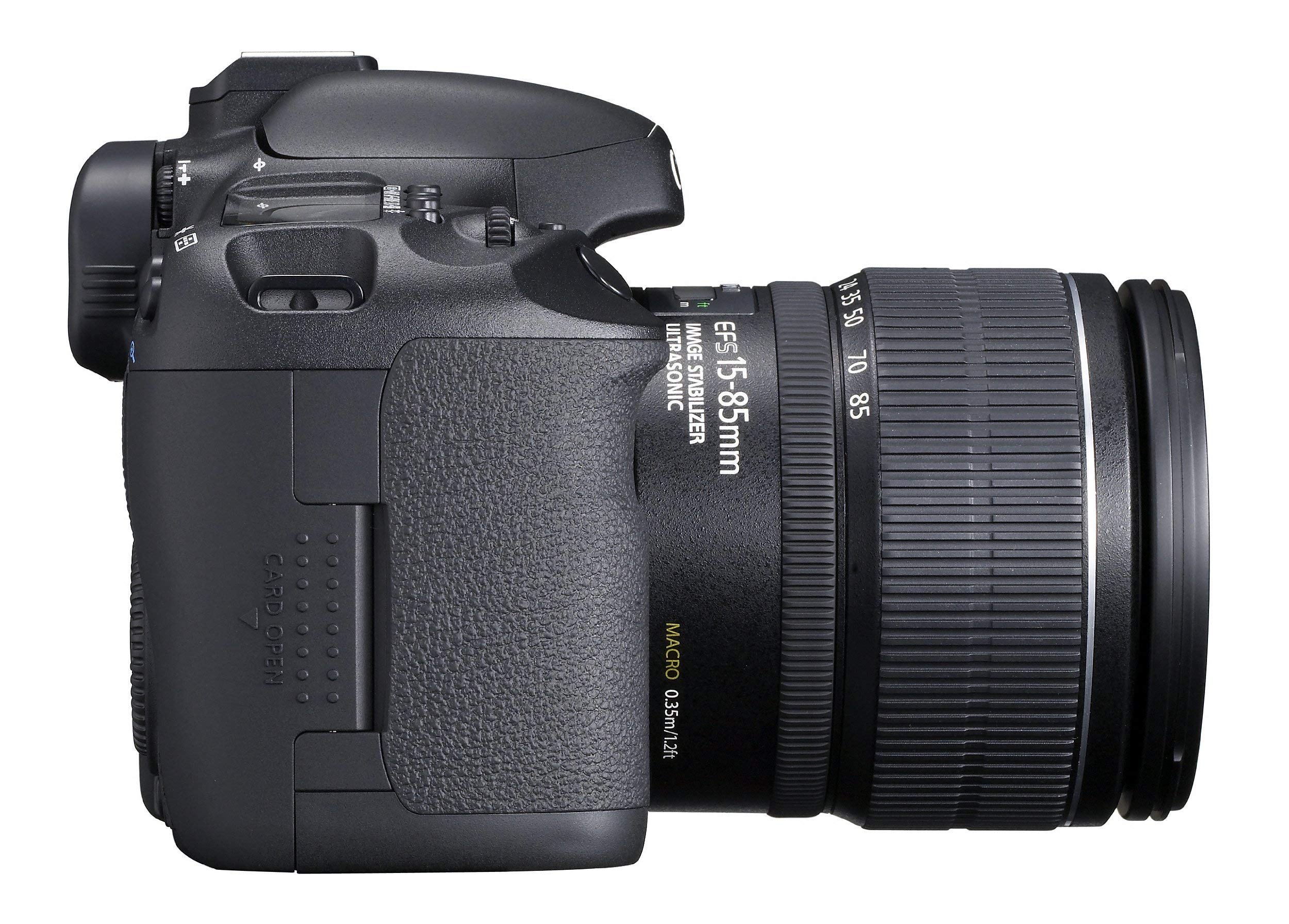 Canon EOS-7D Digital SLR Camera/Lens Kit, with Canon EF-S 18-135mm f/3.5-5.6 is Auto Focus Lens, and EF-S 15-85mm f/3.5-5.6 is USM Lens (Renewed)