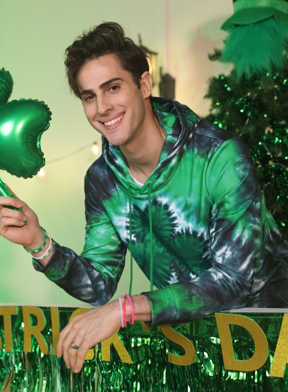Arvilhill Irish St Patrick's Day Shamrock Funny Green Sweatshirt St Paddys Day Shirt XXL