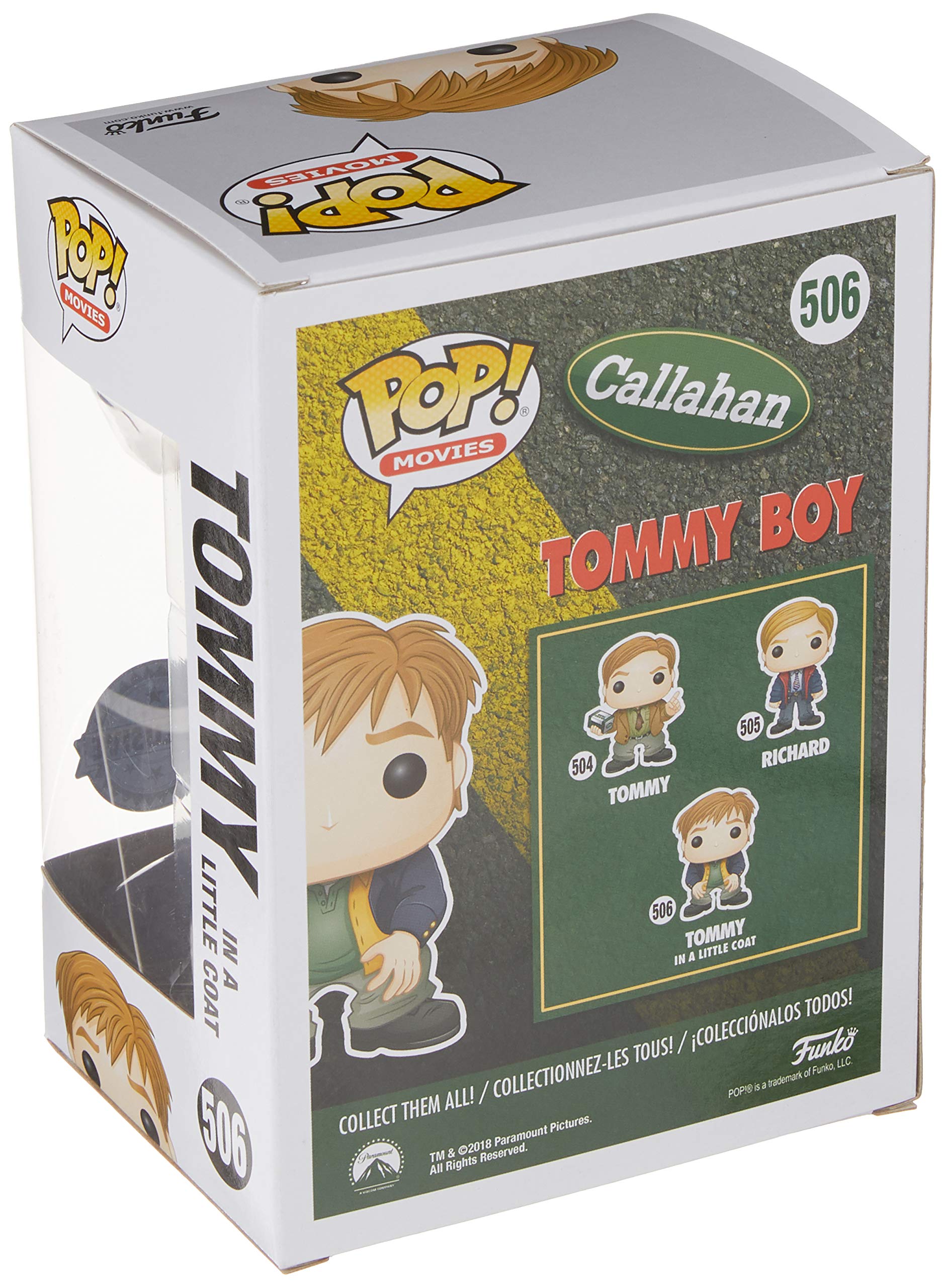 Funko POP Movies: Tommy Boy - Tommy in a Little Coat Exclusive Figure