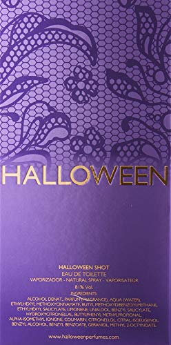 Halloween Perfumes Shot Women's Edt Spray, 3.4 Ounce