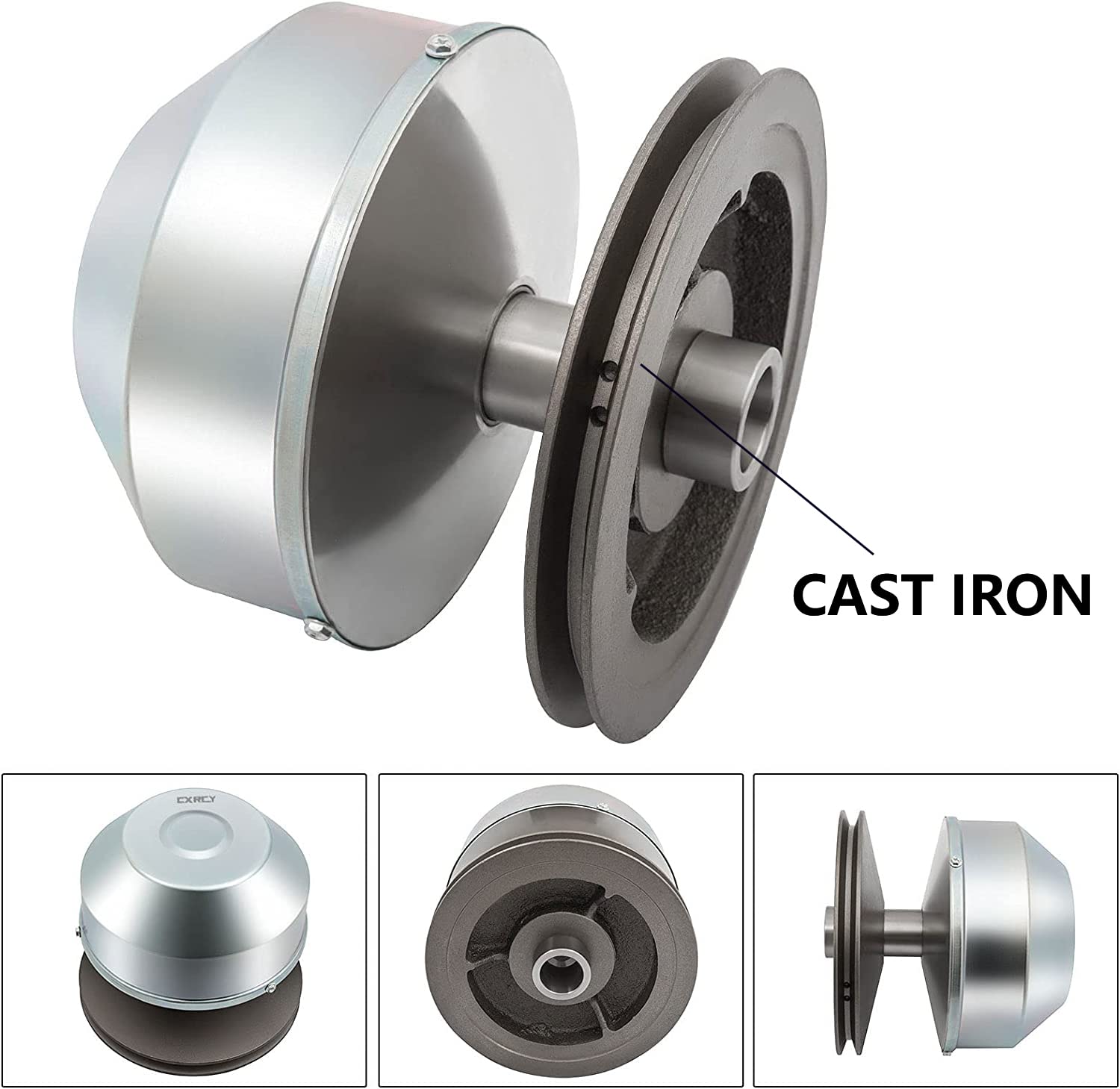 CXRCY Primary Drive Clutch for Yamaha 1985+ G2 G8 G9 G11 G14 G16 G21 G22 4 Cycle Carts Gas Golf Cart 1985 Up