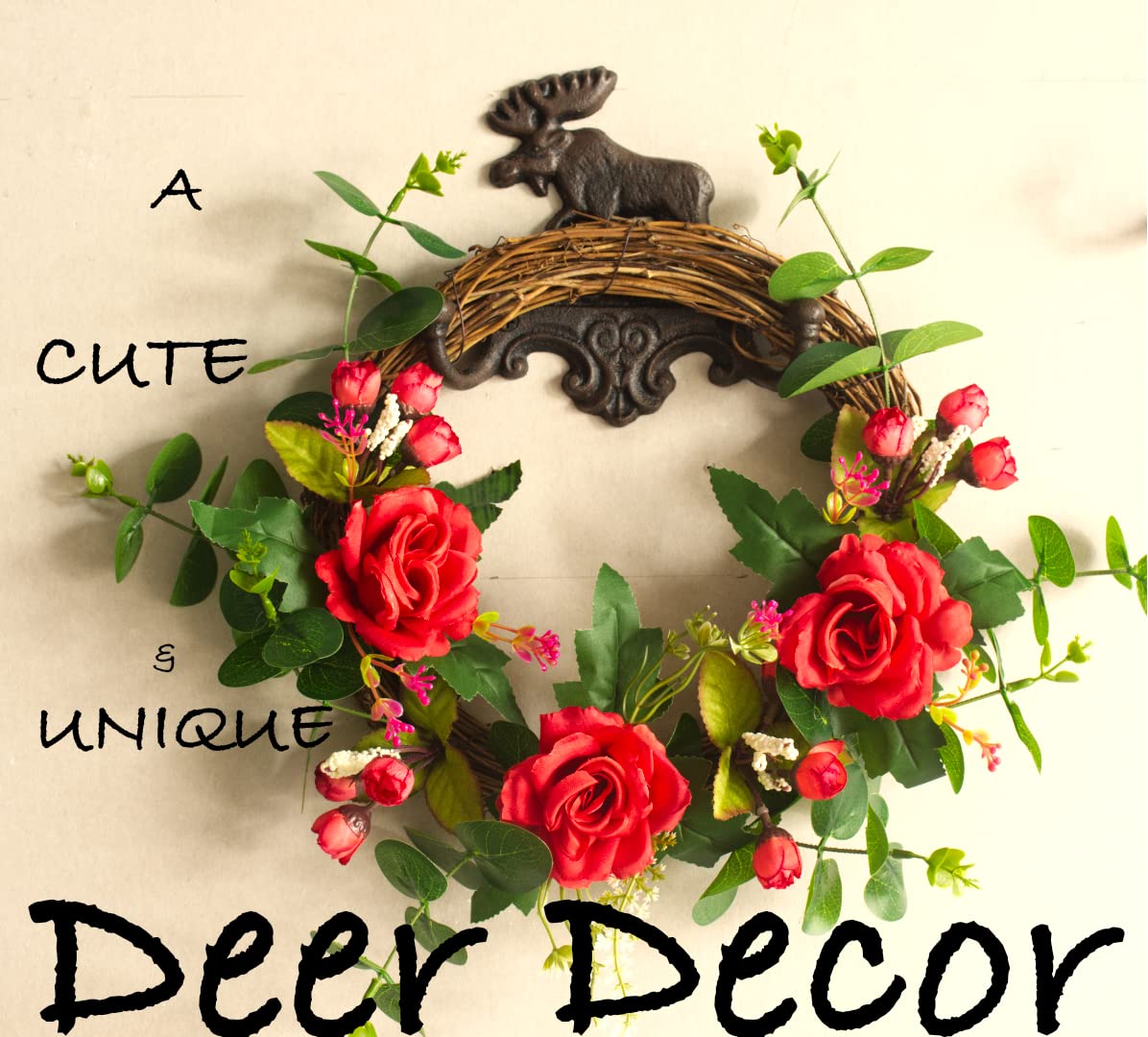 Stelalloy Decorative Wall Hook, Wrought Iron Hooks, Cast Iron Coat Hooks, Deer Antler Décor Wall Hook Animal, Rustic Coat Hooks, Towel Holder, Key Holder Wall, Pool Towel Rack, Patio Décor