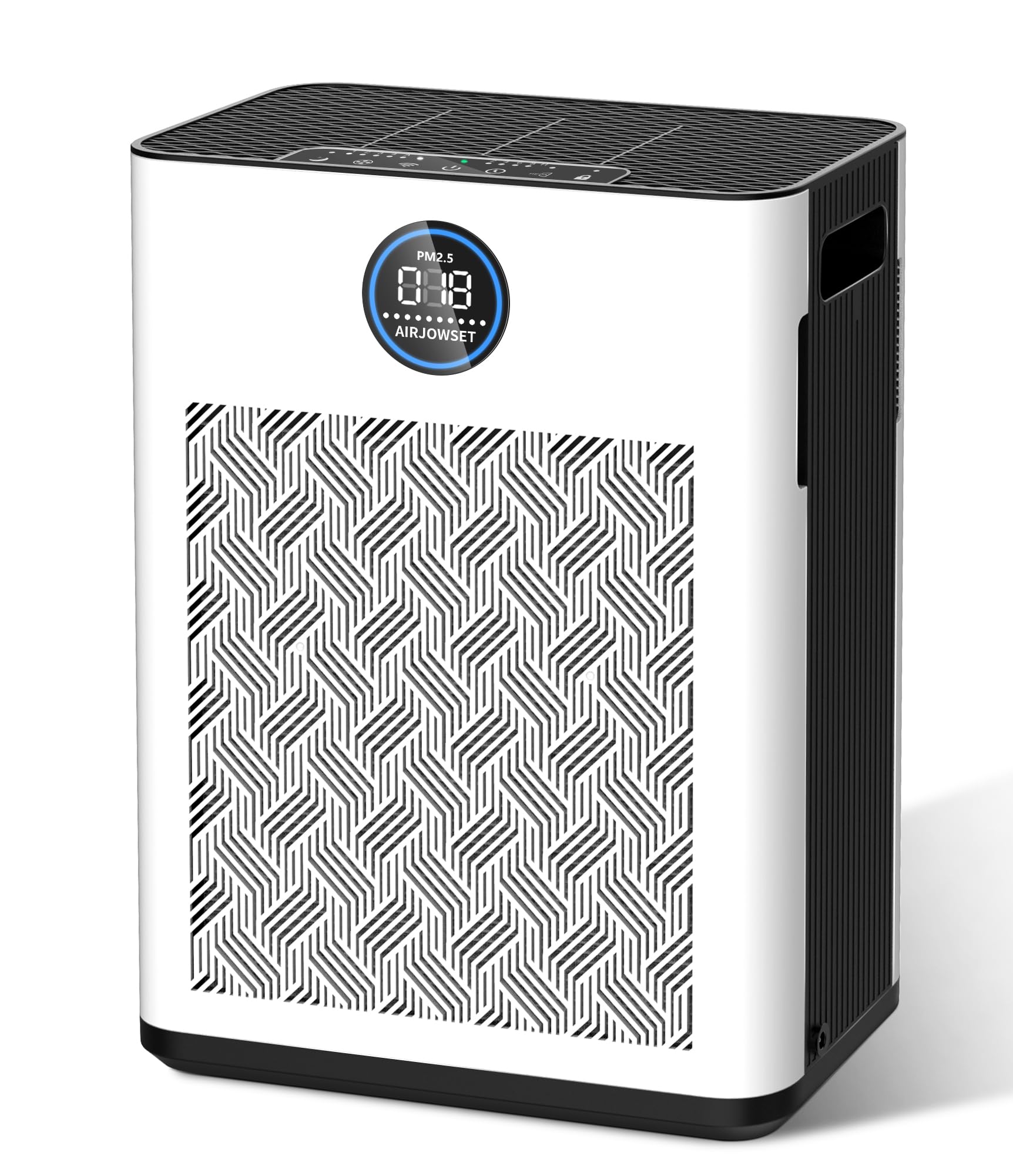 Air Purifier, Smart Air Purifiers for Home Large Room up to 1830 Ft² in 1 Hr, H13 HEPA Filter, Digital Air Quality Sensor Double-sided Air Intake Air Cleaner for Pet Smoke Dust for Bedroom (AP302)