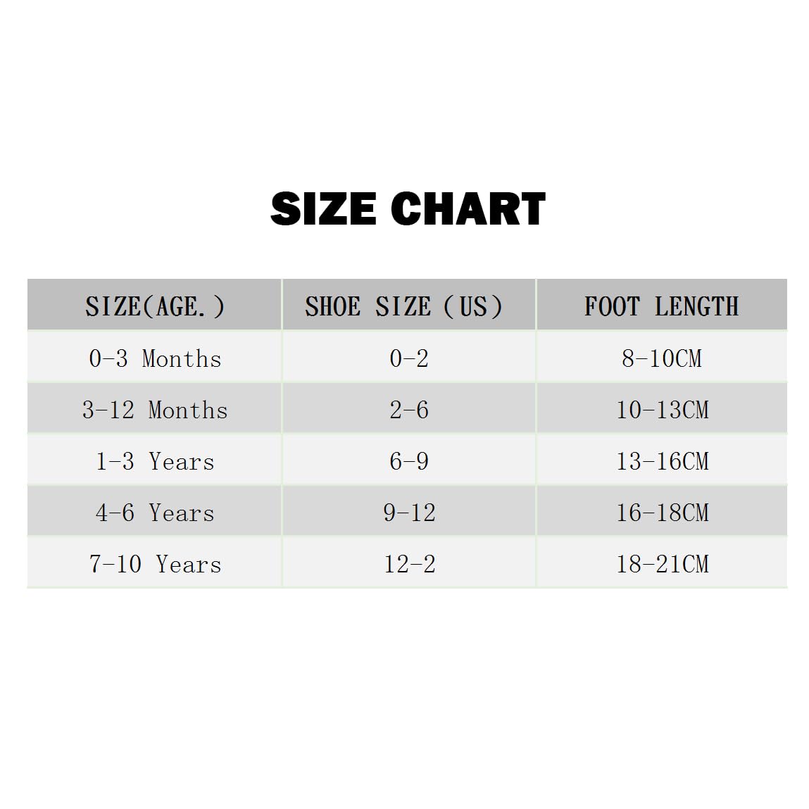 VWU Baby Toddler Kids Ankle Crew Socks with Grips Unisex Warm Thick Cotton Winter Socks 3-12 Months 6 Color