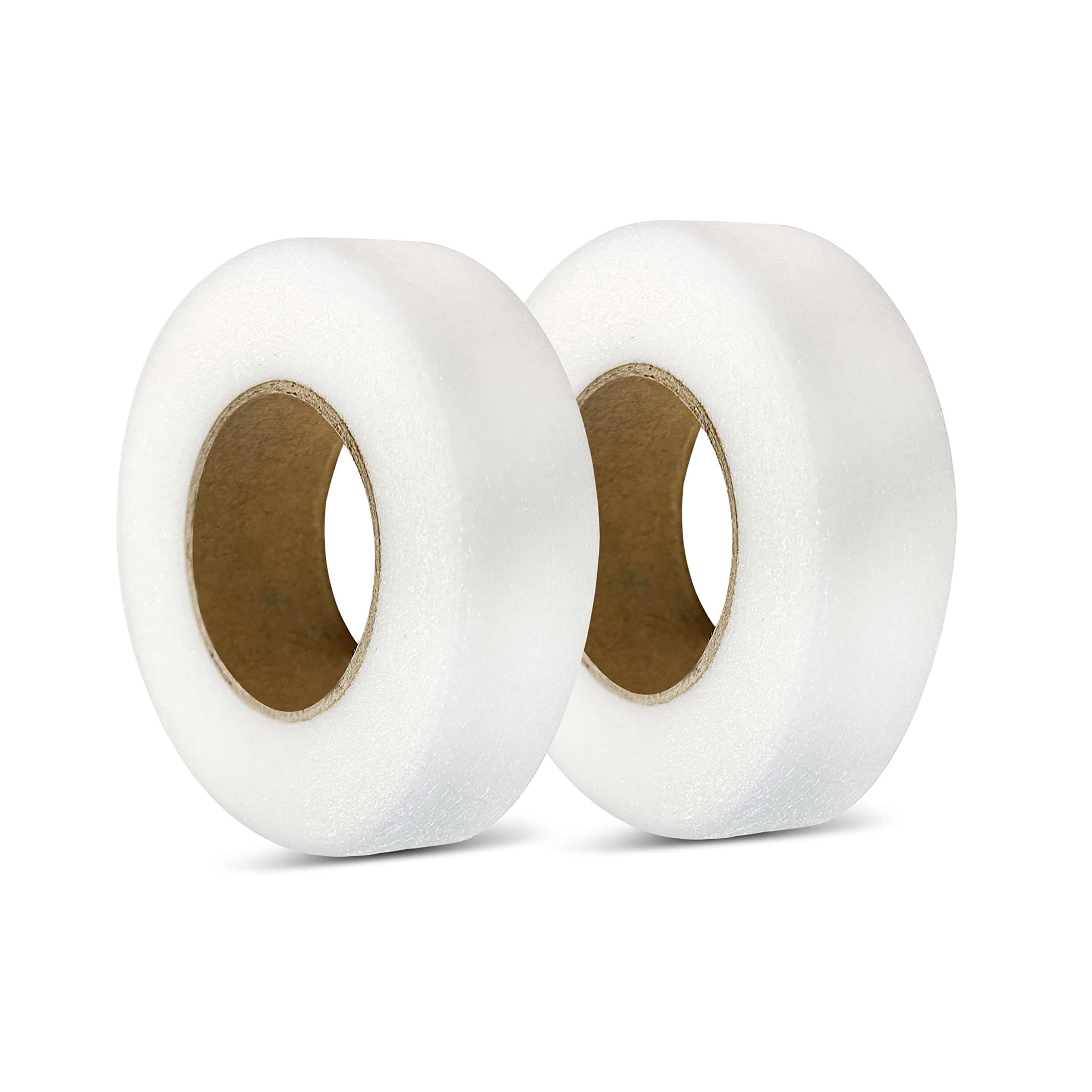 CZ Storeā®ā® - Iron-On Fabric Tape |0.79-inch|27 Yard|2-Pack| White Heavy Duty Fusible Adhesive Hemming Strip to Repair Curtains, Clothes, Pants, Pillow Case, Uniform - No Sewing