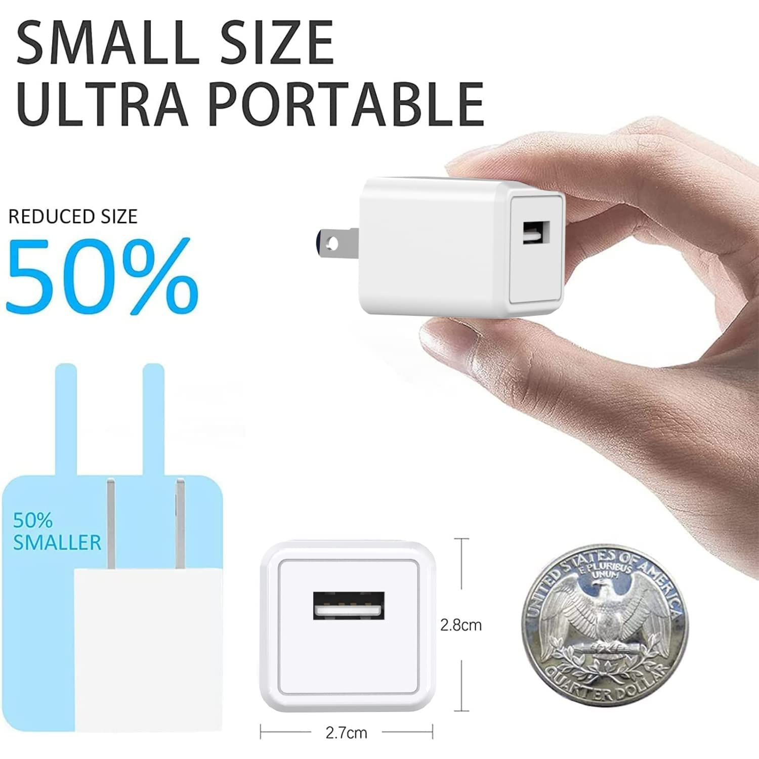 Apple iPhone charger(MFi certified),2Pack 3ft lightning cable Fast Charging Data Sync Cord with 2Pack USB wall Charger Travel Plug Box Block compatible iPhone 14/13/12/11/11 Pro Max/X/XR/XS/8Plus/iPad