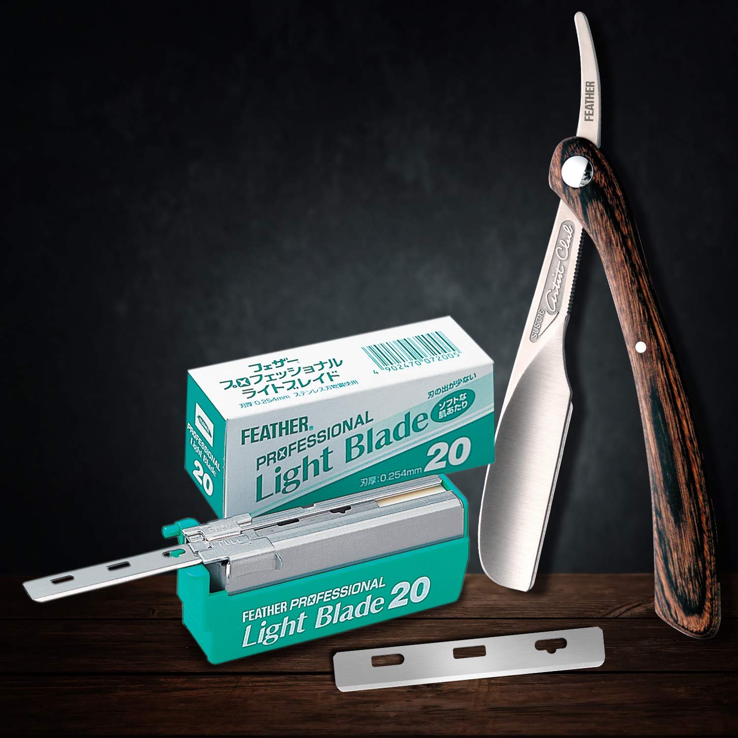 Feather Artist Club ProLight Razor Blade 20 Count