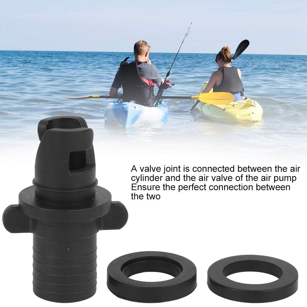 Air Valve Adapter, Leakproof Kayak Air Valve Connector Inflatable Boat Air Valve Adaptor Pump Adapter Inflation Surfboard Accessory
