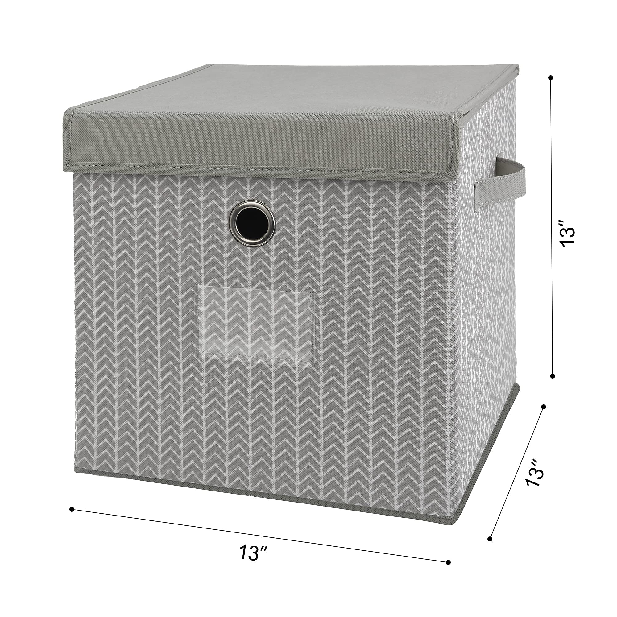 GRANNY SAYS Bundle of 3-Pack Storage Containers & 3-Pack Storage Cubes for Organizing