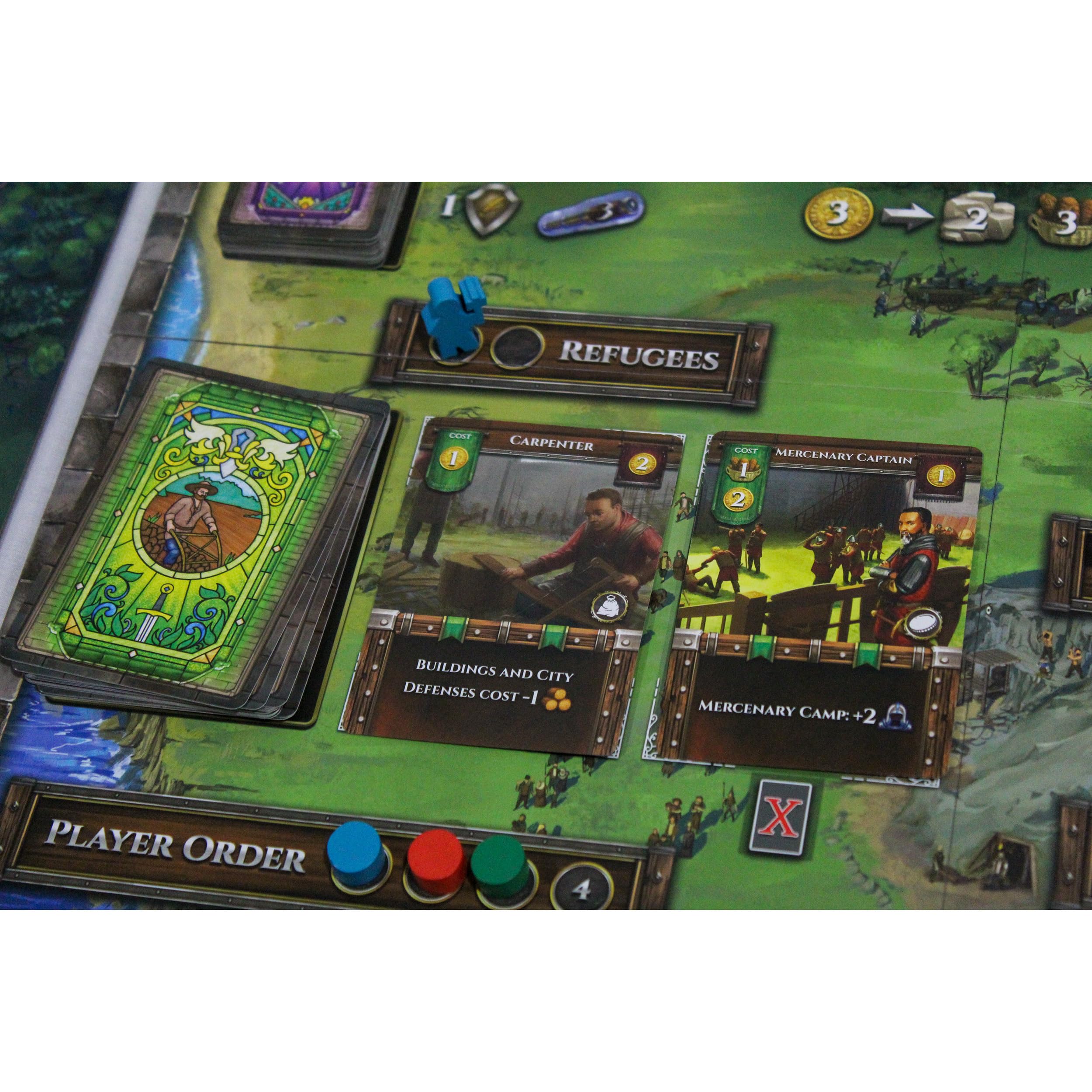 Grey Fox Games After The Empire Board Game, 60-90 mintues, 2-4 Players, Defend Your Kingdom and Rule The Land