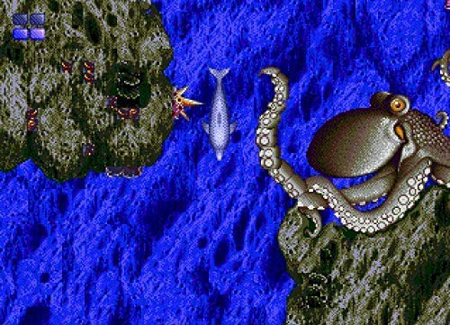 Ecco the Dolphin (Sega Genesis) - Reproduction VIdeo Game Cartridge