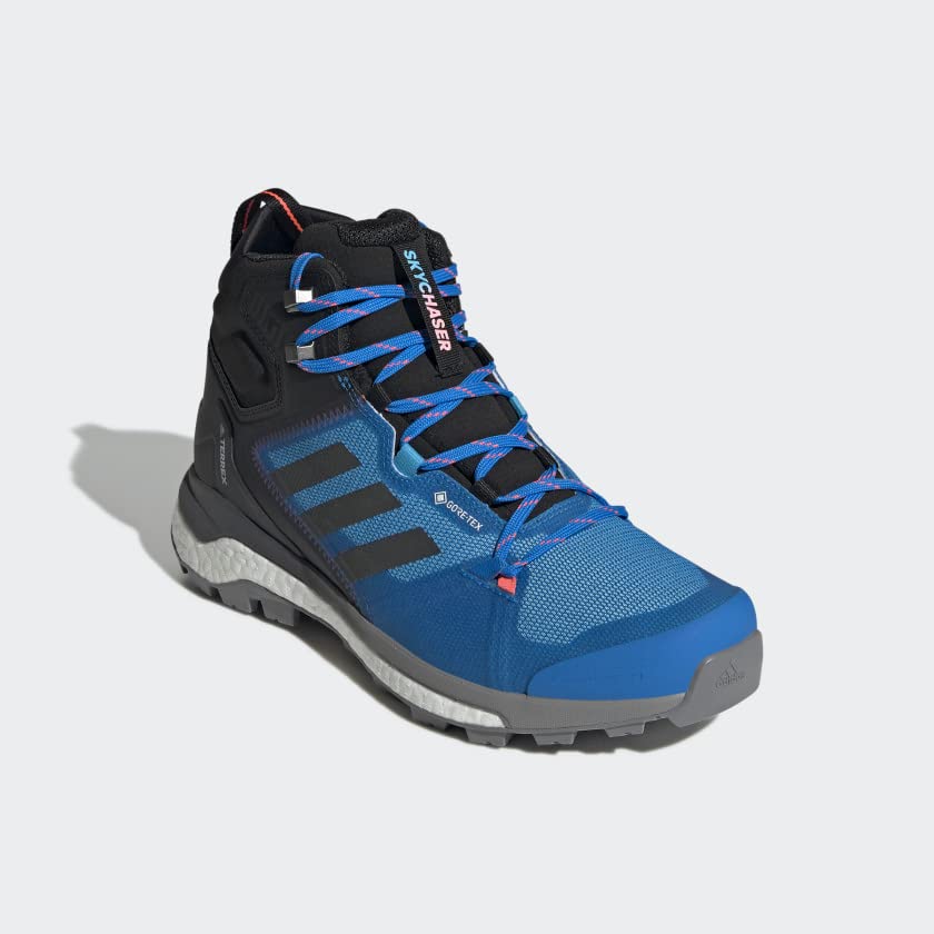adidas Terrex Skychaser 2 Mid Gore-TEX Hiking Shoes Men's, Blue, Size 8
