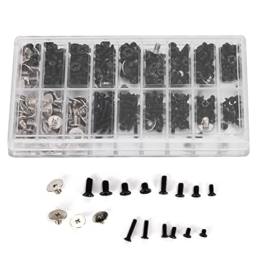 Computer Screw Kit, Fasteners 360Pcs Durable Alloy Steel Screws M2 M2.5 M3 for Electronic Product Maintain