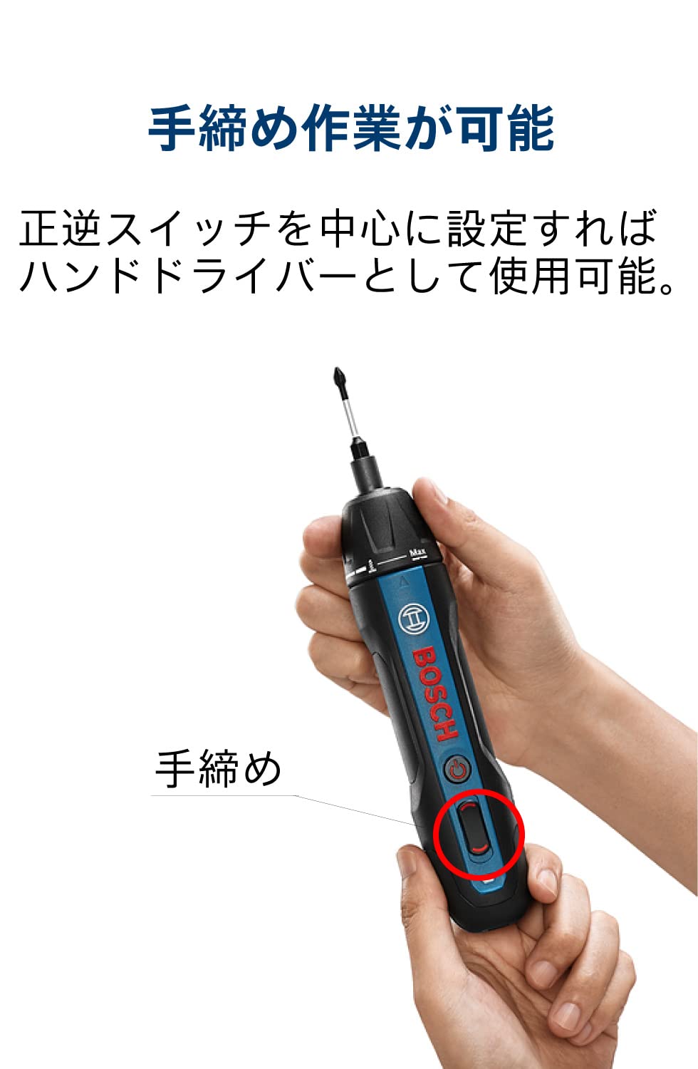 Bosch Professional 3.6V Cordless Screwdriver (Includes 32 Driver Bits, Extension Bit Holder, Carrying Case, Charging Cord) BOSCHGO-N Blue