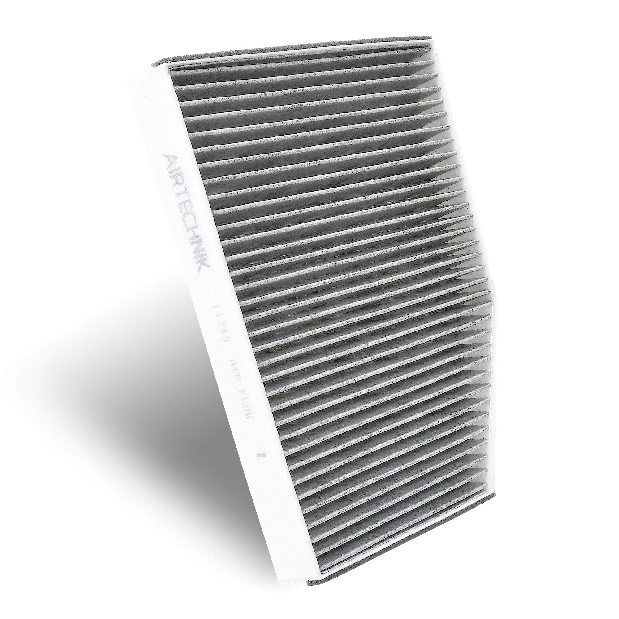 AirTechnik CF11743 Cabin Air Filter w/Activated Carbon | Fits 2015-2019 Ford Transit 150, Transit 250, Transit 350, Transit 250 Diesel, Transit 350 Diesel, Transit 350 HD Diesel - BK21-18D543-AA