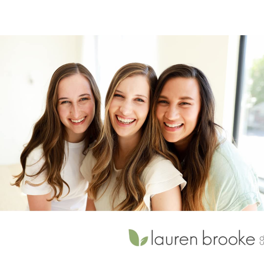 Lauren Brooke Cosmetiques Cream Eyeshadow | Natural Organic Eyeshadow, Richly Pigmented Eye Makeup, Creme Eyeshadow For Women (Rose Brown (Shimmer))
