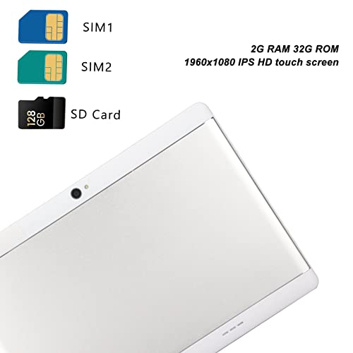 Bannt Tablet PC, for 11 GPS Tablet 100240V 1960x1080IPS Large Screen Dual SIM Dual Standby Call 2GB 32GB RAM for Home Office (US Plug)