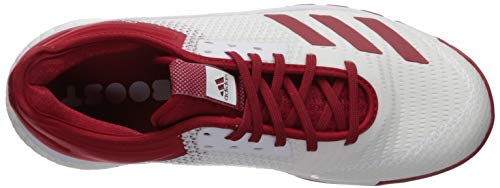 adidas Women's Crazyflight X 3 Volleyball Shoe, Power Red/White, 12 M US
