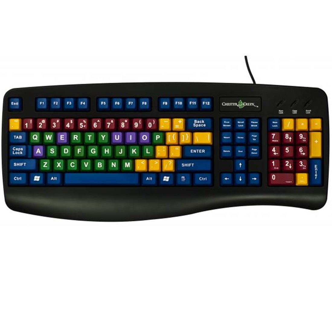 LearningBoard A Full-Featured Keyboard Designed for The Hands of A Child Black PS2-USB