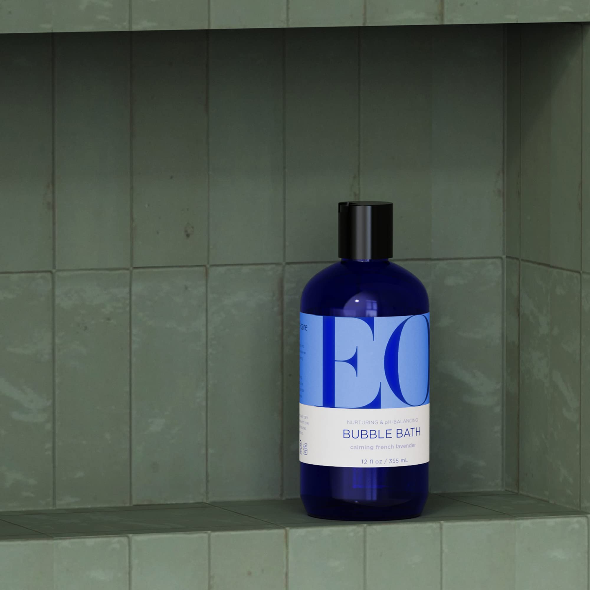 EO Bubble Bath, 12 Ounce (Pack of 1), French Lavender, Organic Plant-Based, Botanical Extracts