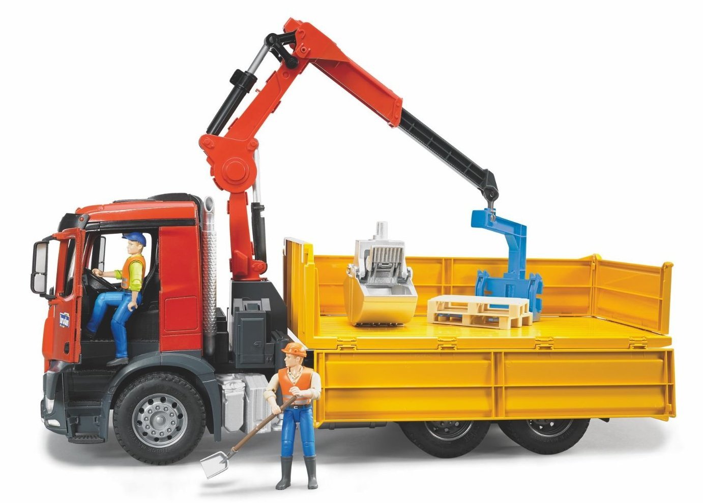 Bruder MB Arocs Construction Truck with Crane and Accessories BTA03651